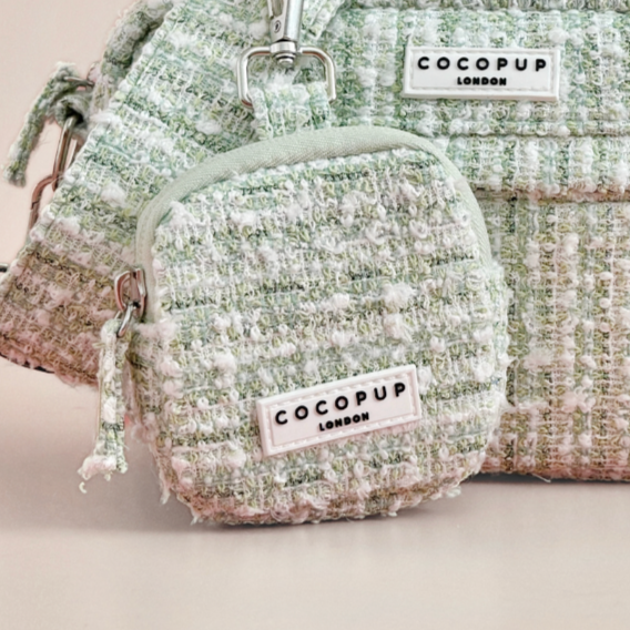 Treat Pouch - Matcha Textured Tweed – Cocopup London