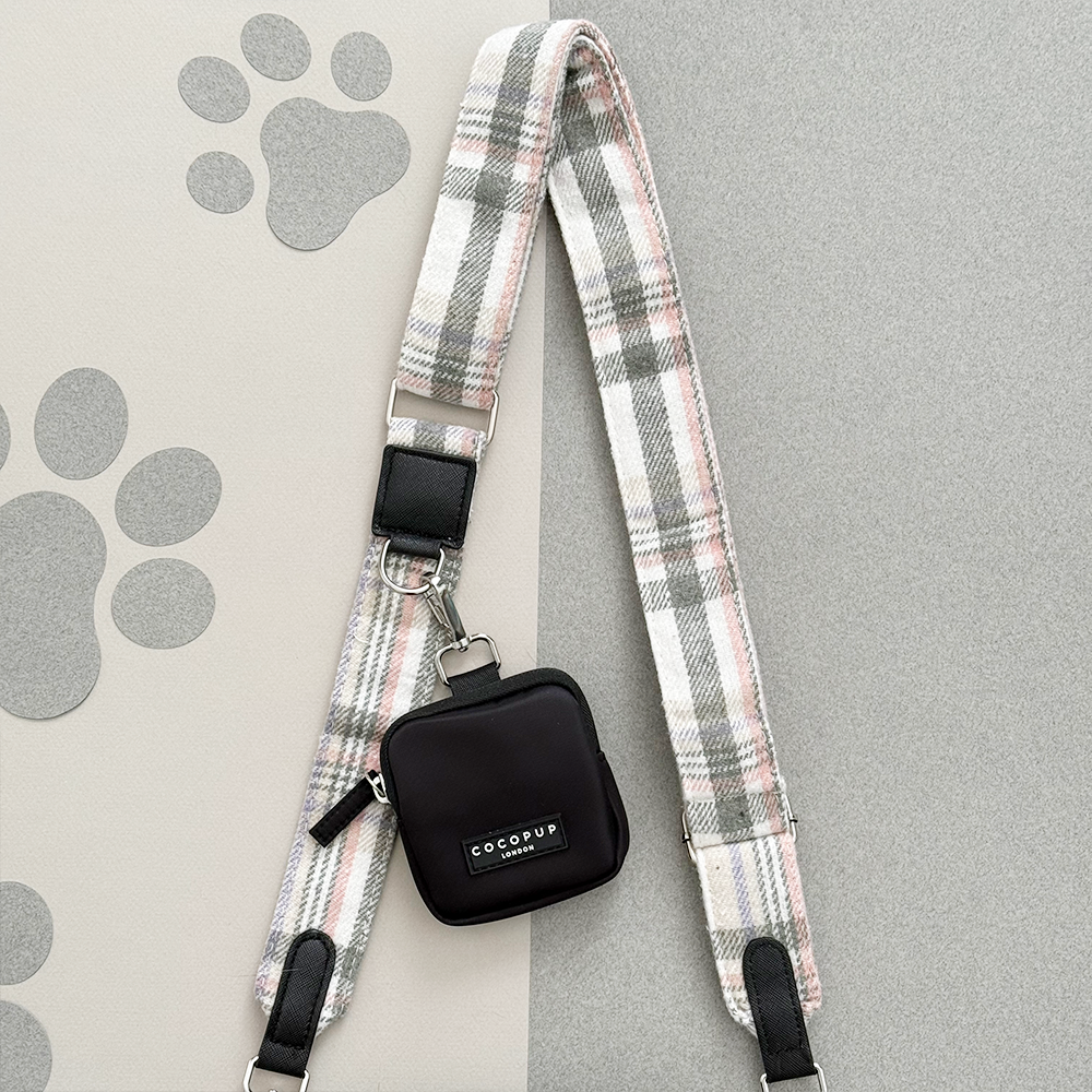 Dog Walking Bag Strap - Oxford Plaid | Cocopup London