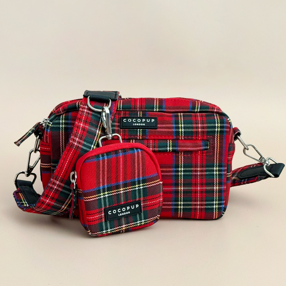 Dog Walking Bag Bundle - Tartan | Cocopup London